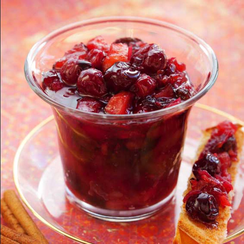 Apple-Cranberry Chutney with Quince Recipe | Sur La Table