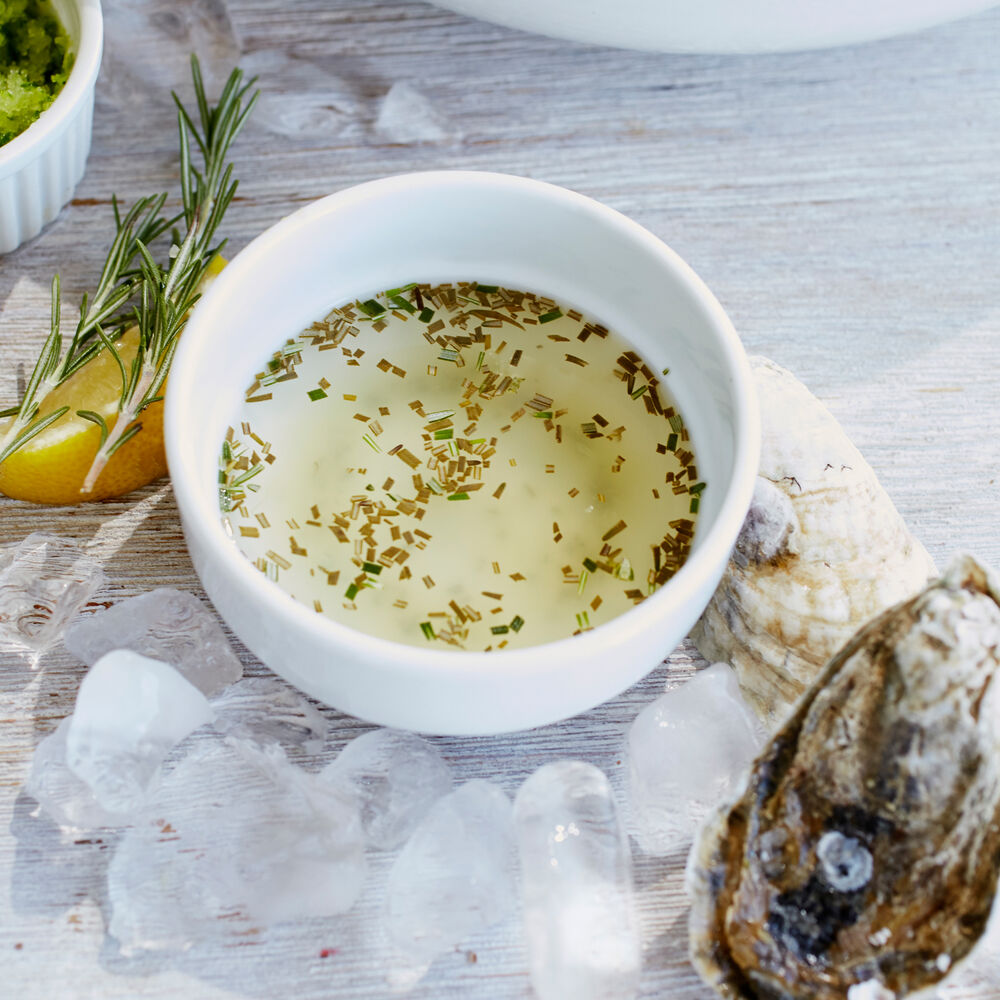 Lemon-Rosemary Mignonette Recipe | Sur La Table