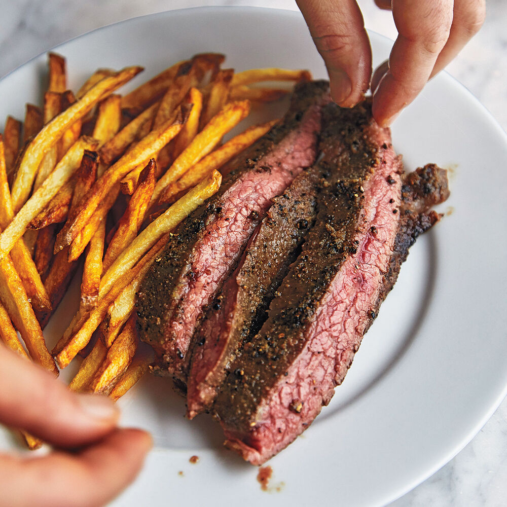 Flank Steak & Frites Recipe | Sur La Table