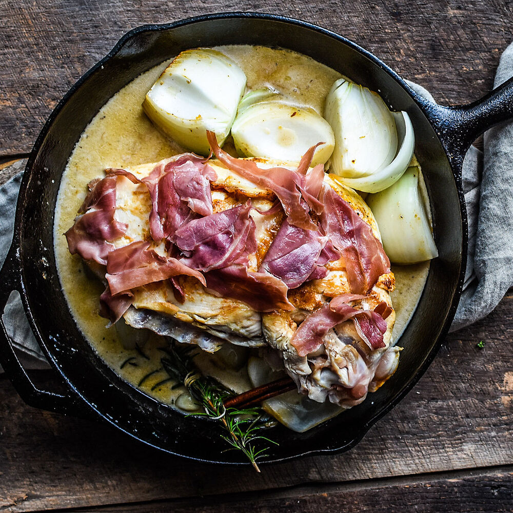 Milk Braised Turkey Breasts Recipe | Sur La Table