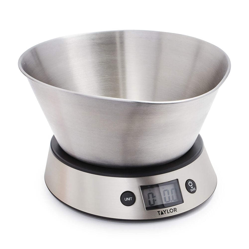 Taylor Measuring Bowl Digital Kitchen Scale | Sur La Table Taylor Measuring Bowl Digital Kitchen Scale | Sur La Table