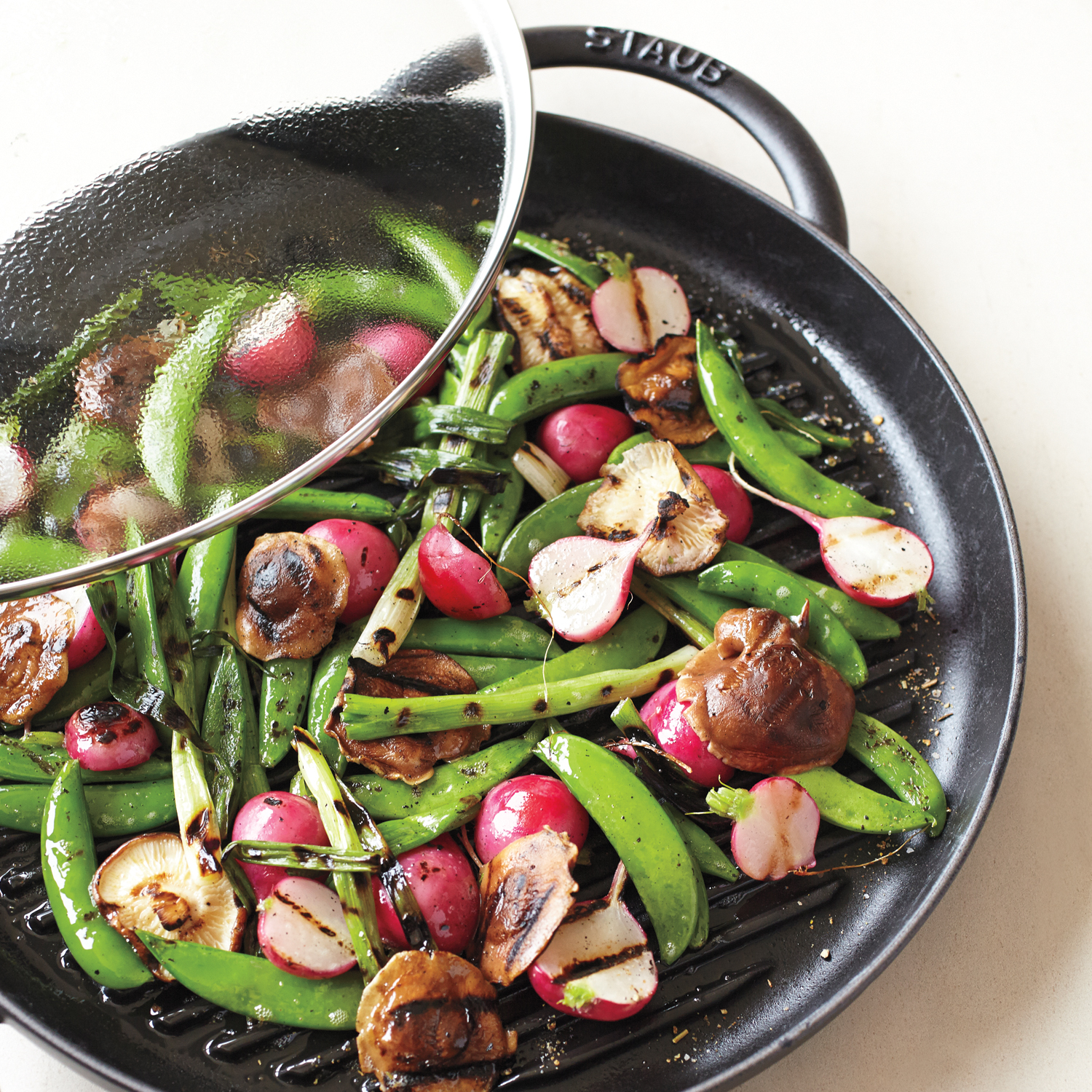 Steam-Grilled Spring Vegetables Recipe | Sur La Table