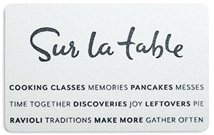 Traditional Gift Card | Sur La Table