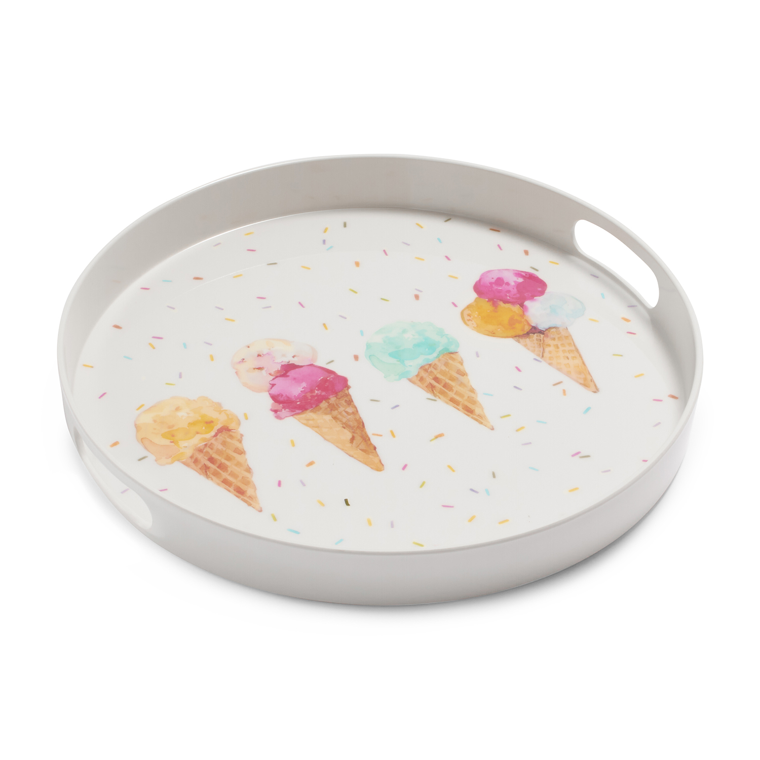 Ice Cream Round Tray, 14" | Sur La Table